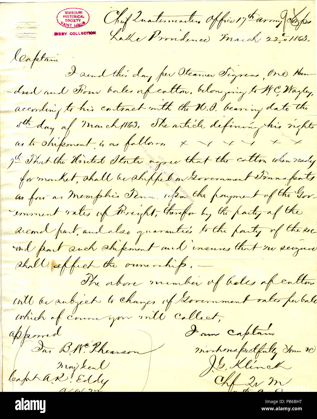 Office of the chief quartermaster hi-res stock photography and images ...