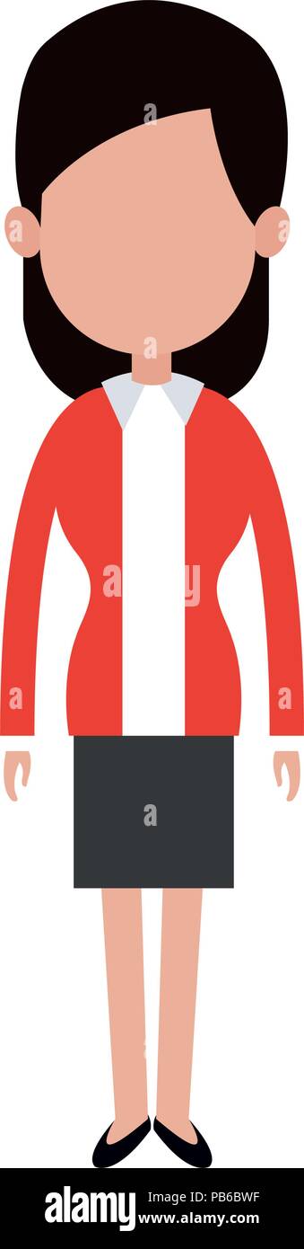 Business executive woman avatar vector illustration graphic design ...