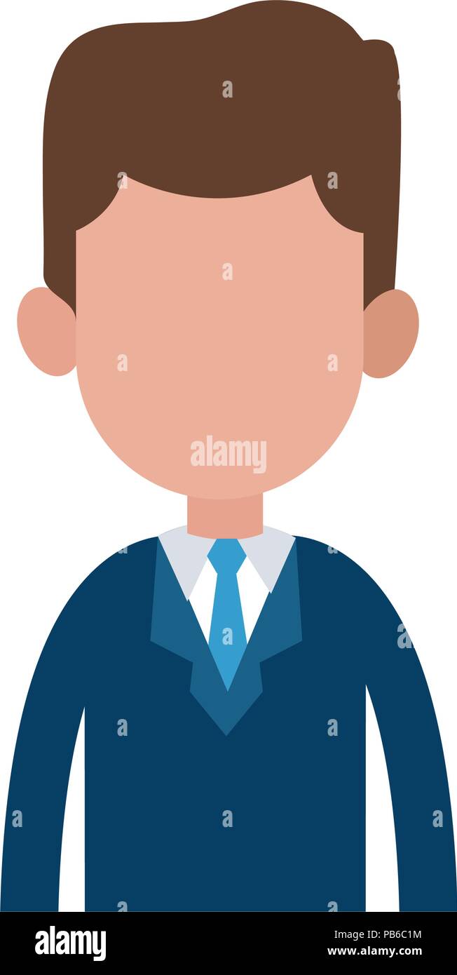 Businessman avatar cartoon vector illustration graphic design Stock ...