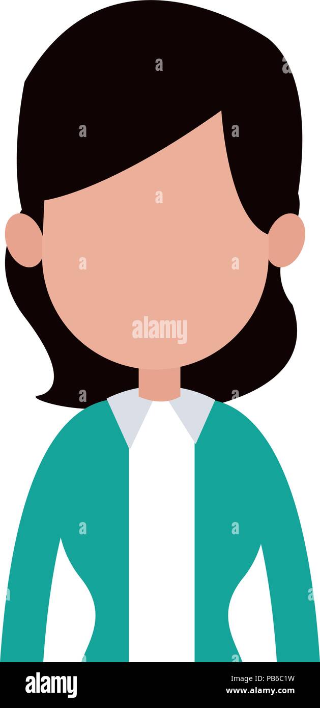 Business executive woman avatar vector illustration graphic design ...