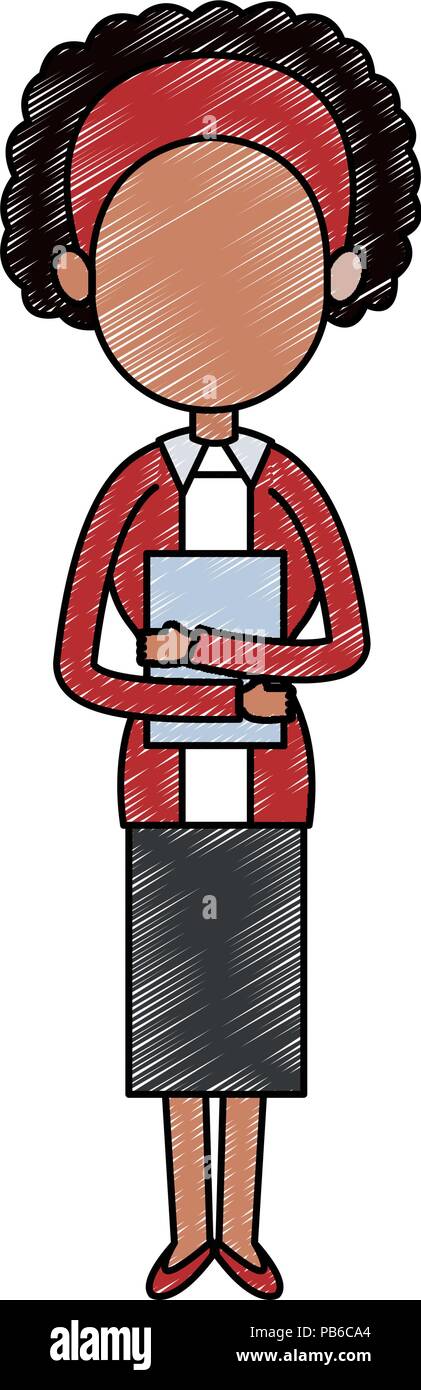 Business executive woman avatar vector illustration graphic design ...