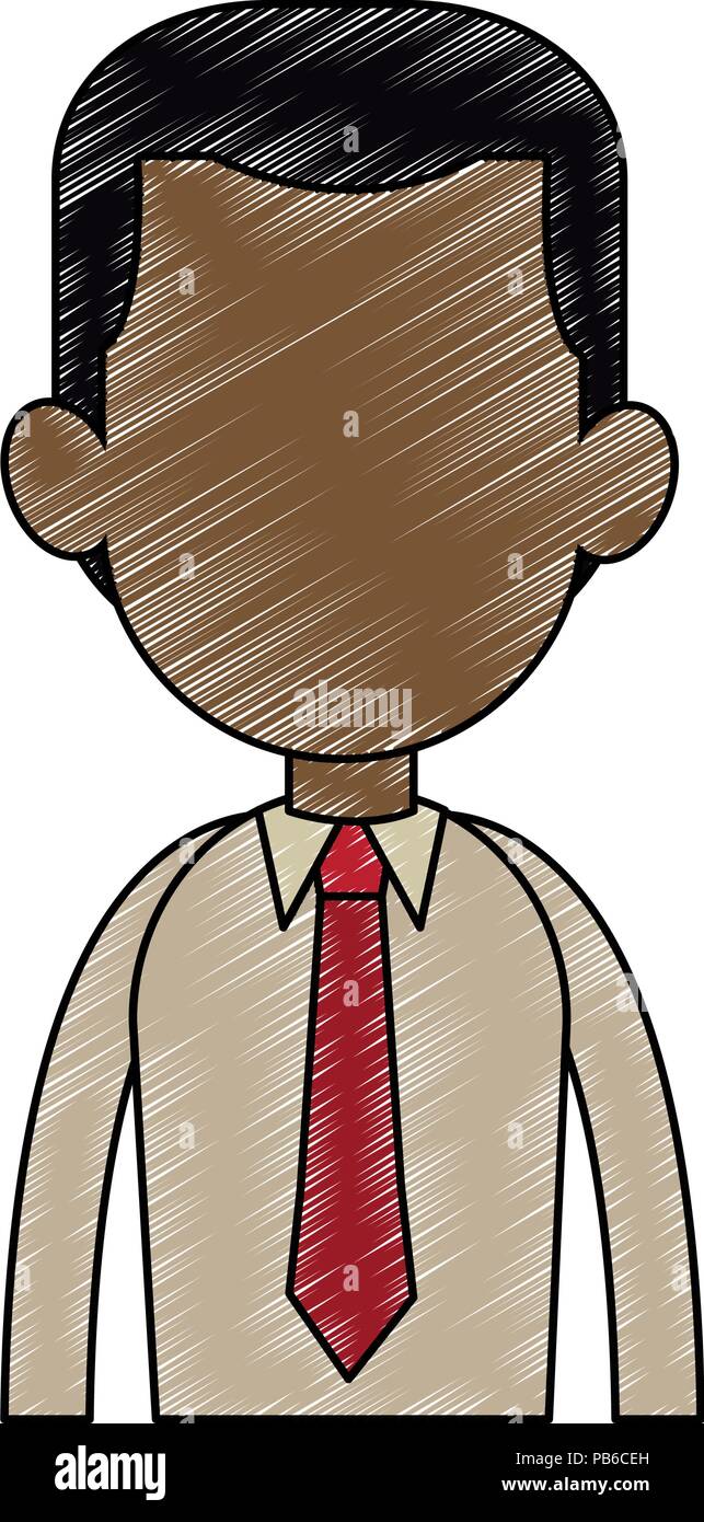 Businessman exectuive avatar cartoon vector illustration graphic design ...