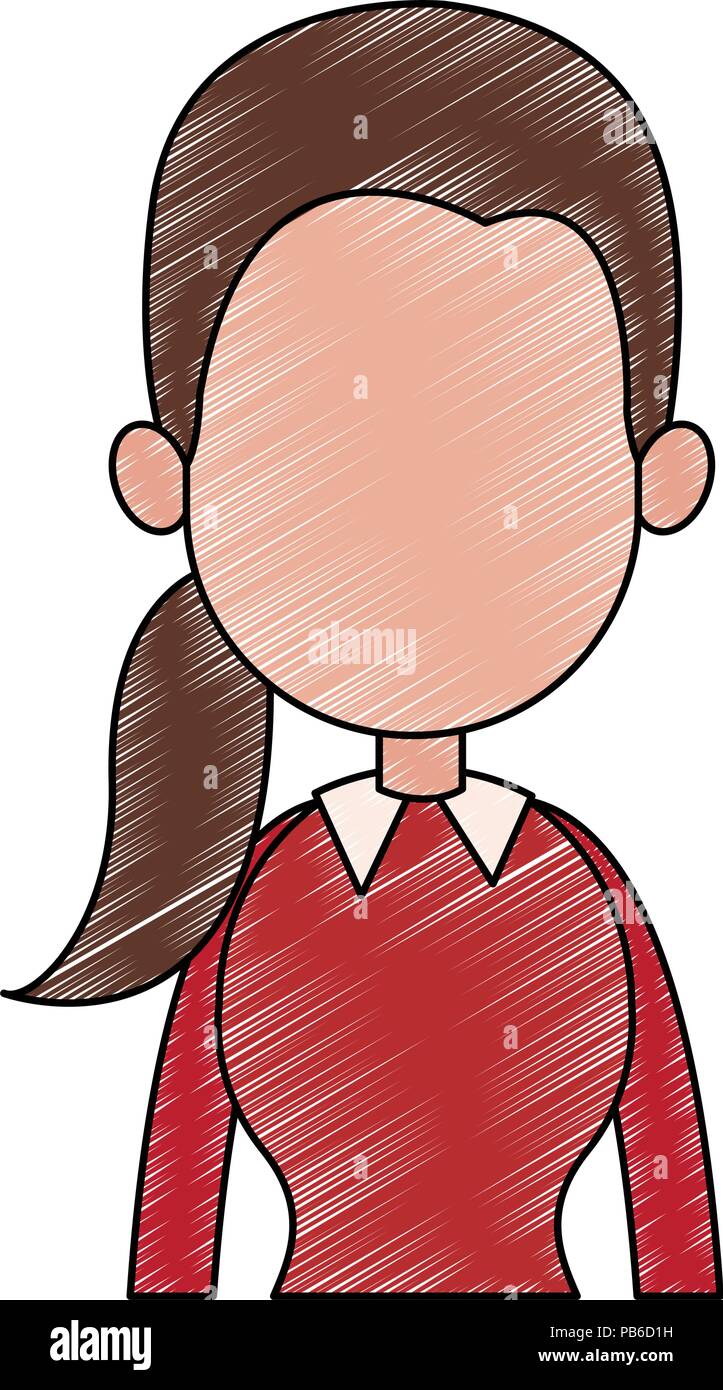 Business executive woman avatar vector illustration graphic design ...