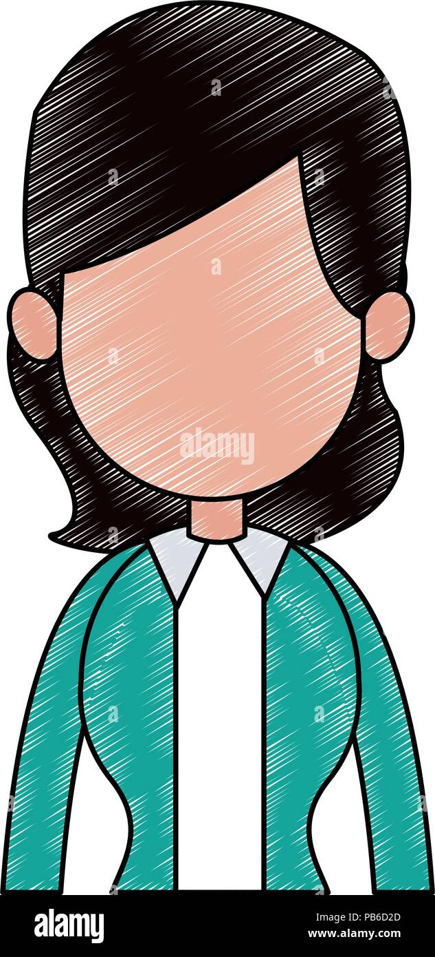Business executive woman avatar vector illustration graphic design ...