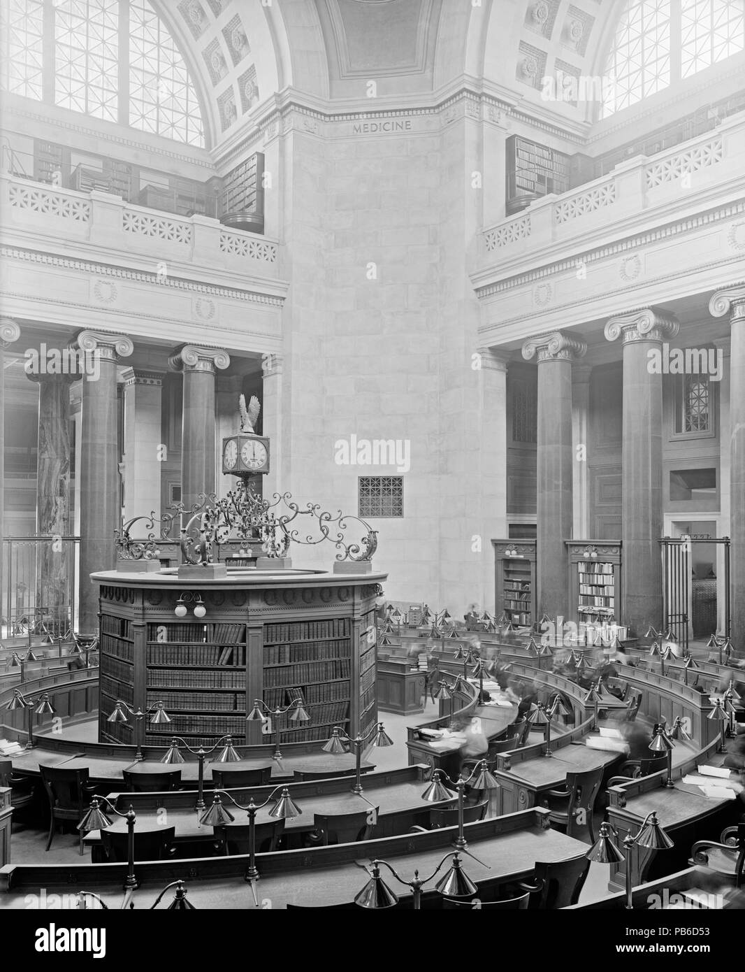 . Low Library rotunda, Columbia University, New York City. Historic ...