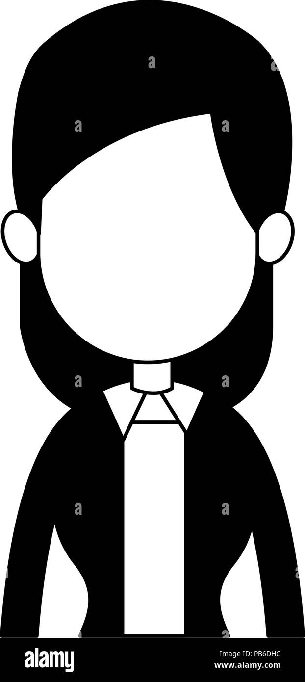 Business executive woman avatar vector illustration graphic design ...