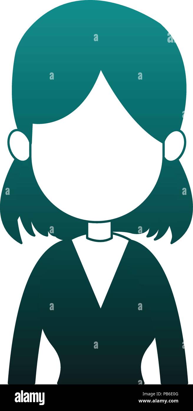 Business executive woman avatar vector illustration graphic design ...
