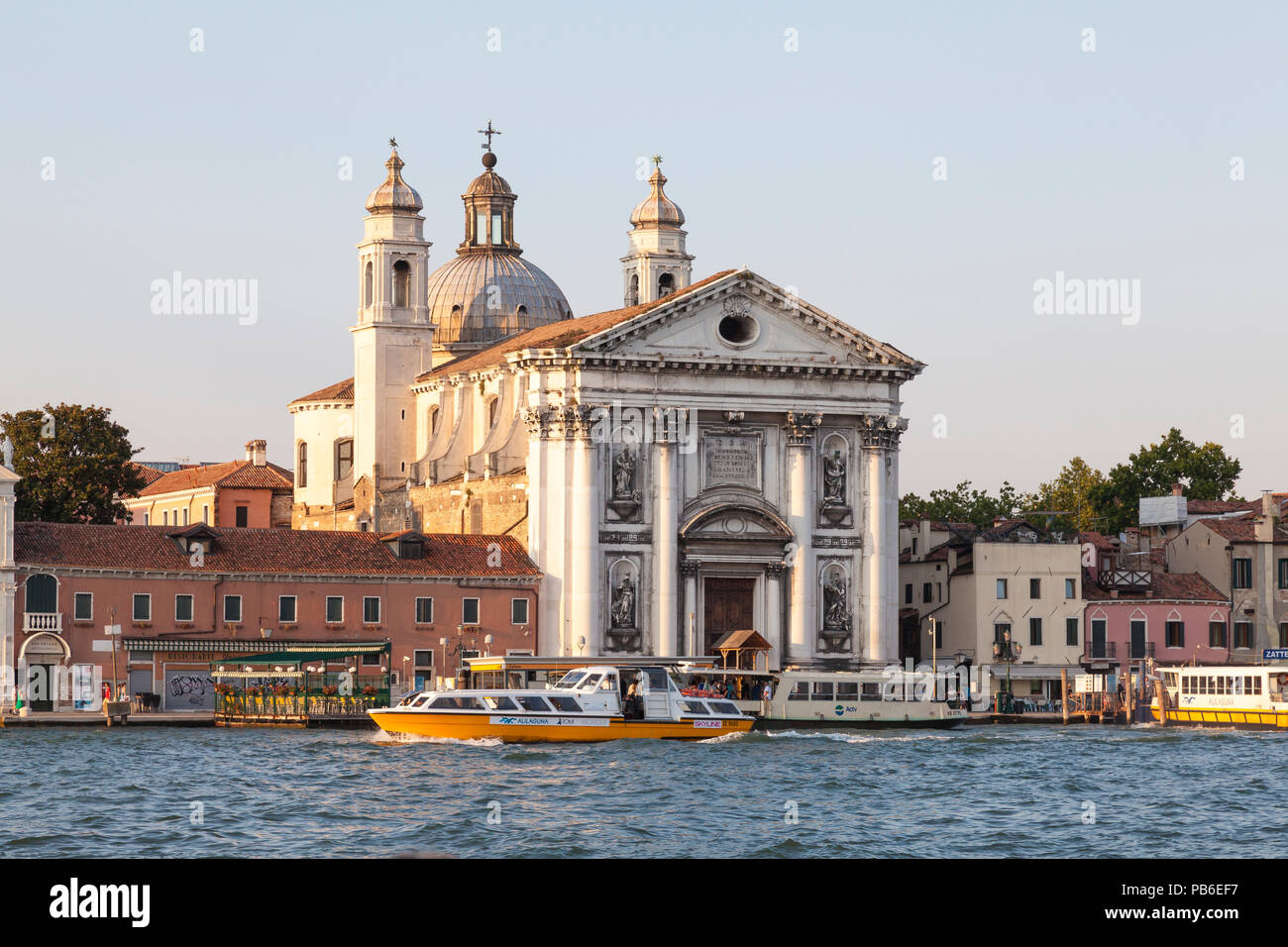 Gesuati Church on the Zattere, Dorsoduro, Venice, Veneto, Italy at ...