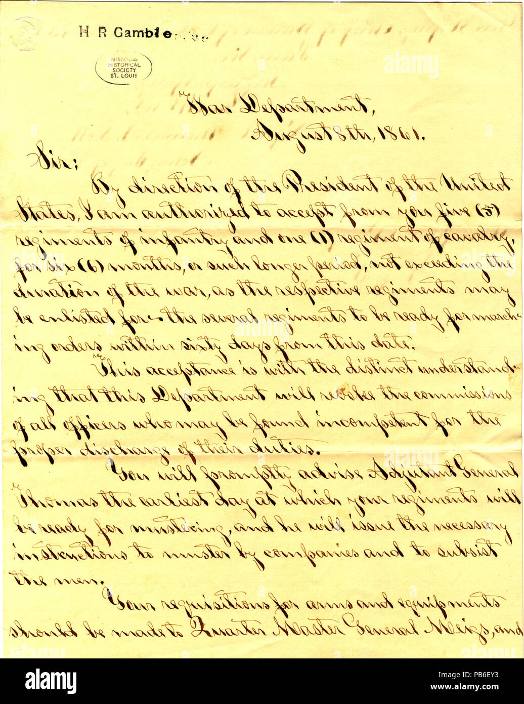 1861 springfield hi-res stock photography and images - Alamy