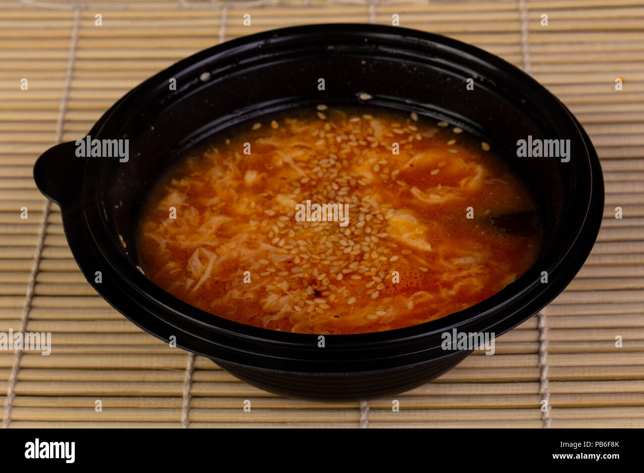 Delicious bowl of Kim Chi stew Stock Photo - Alamy