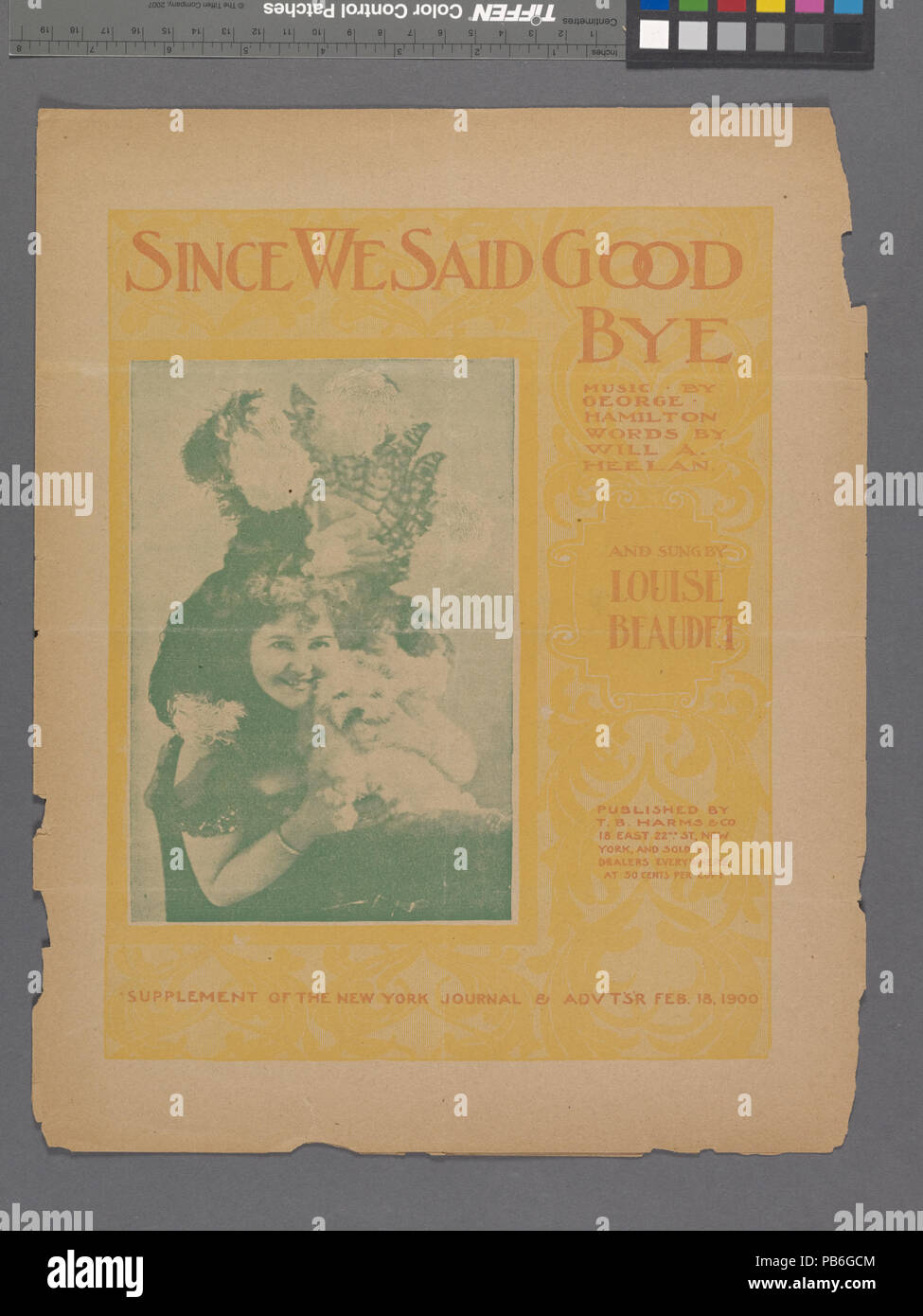 1538 Since we said good bye (NYPL Hades-609018-1257180 Stock Photo - Alamy