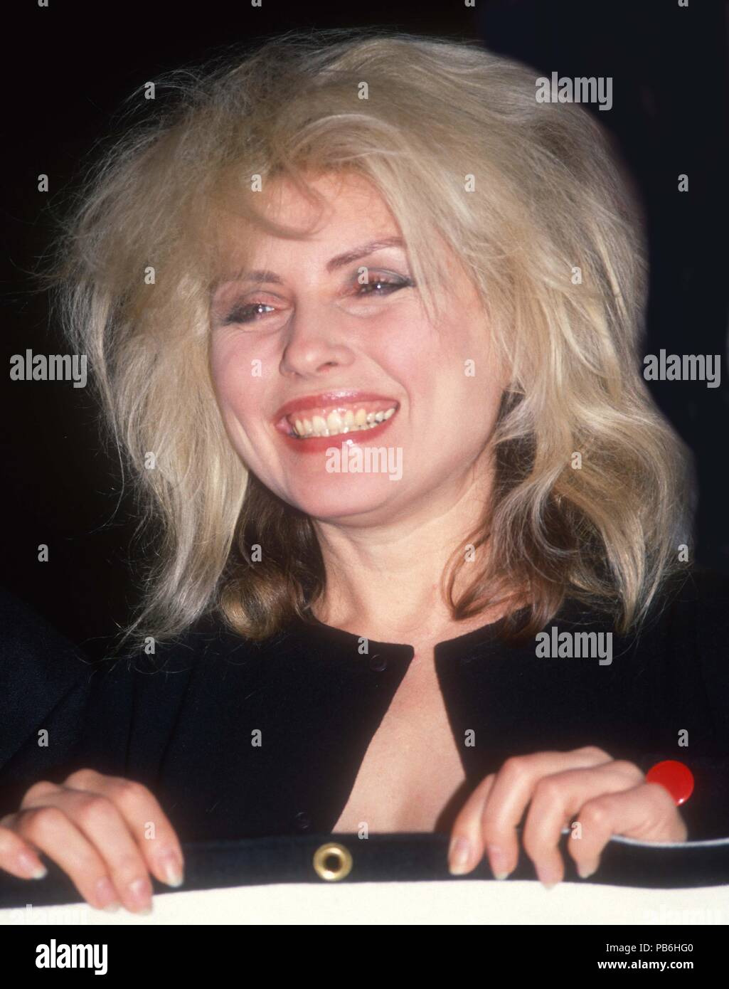 #DebbieHarry 1980Õs Photo By Adam Scull/PHOTOlink.net Stock Photo - Alamy