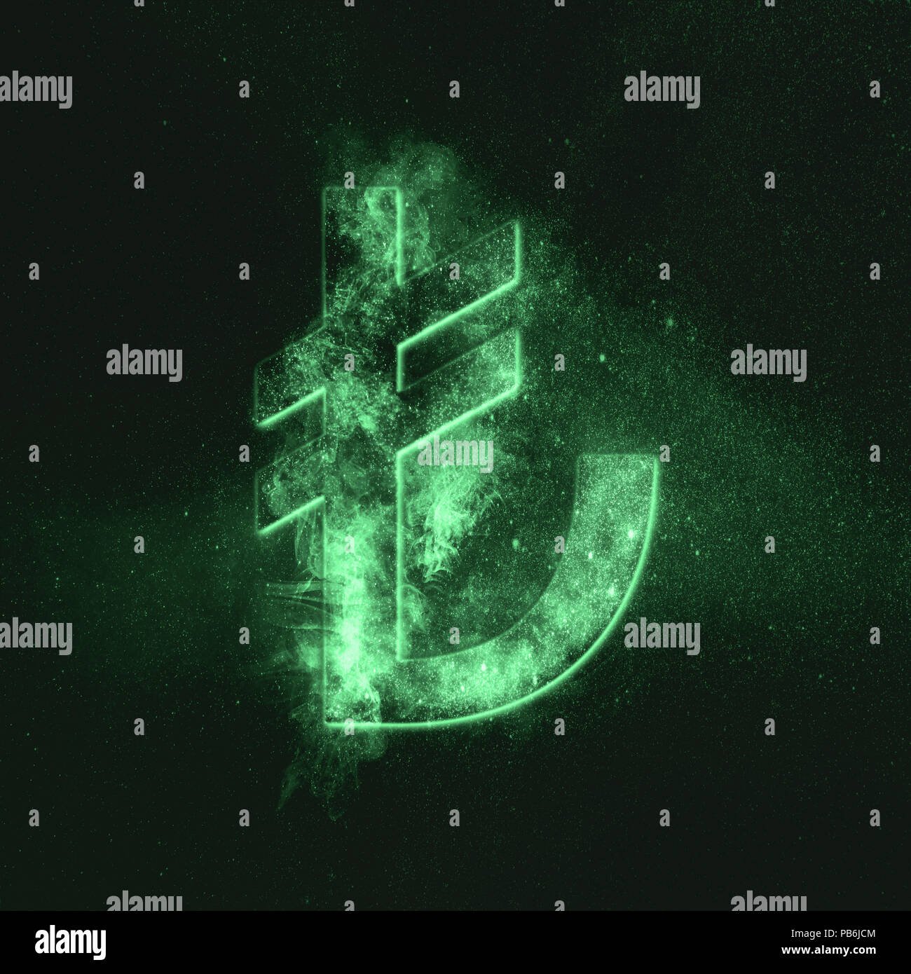 Turkish Lira Symbol. Turkish Lira Sign. Monetary currency symbol. Green ...