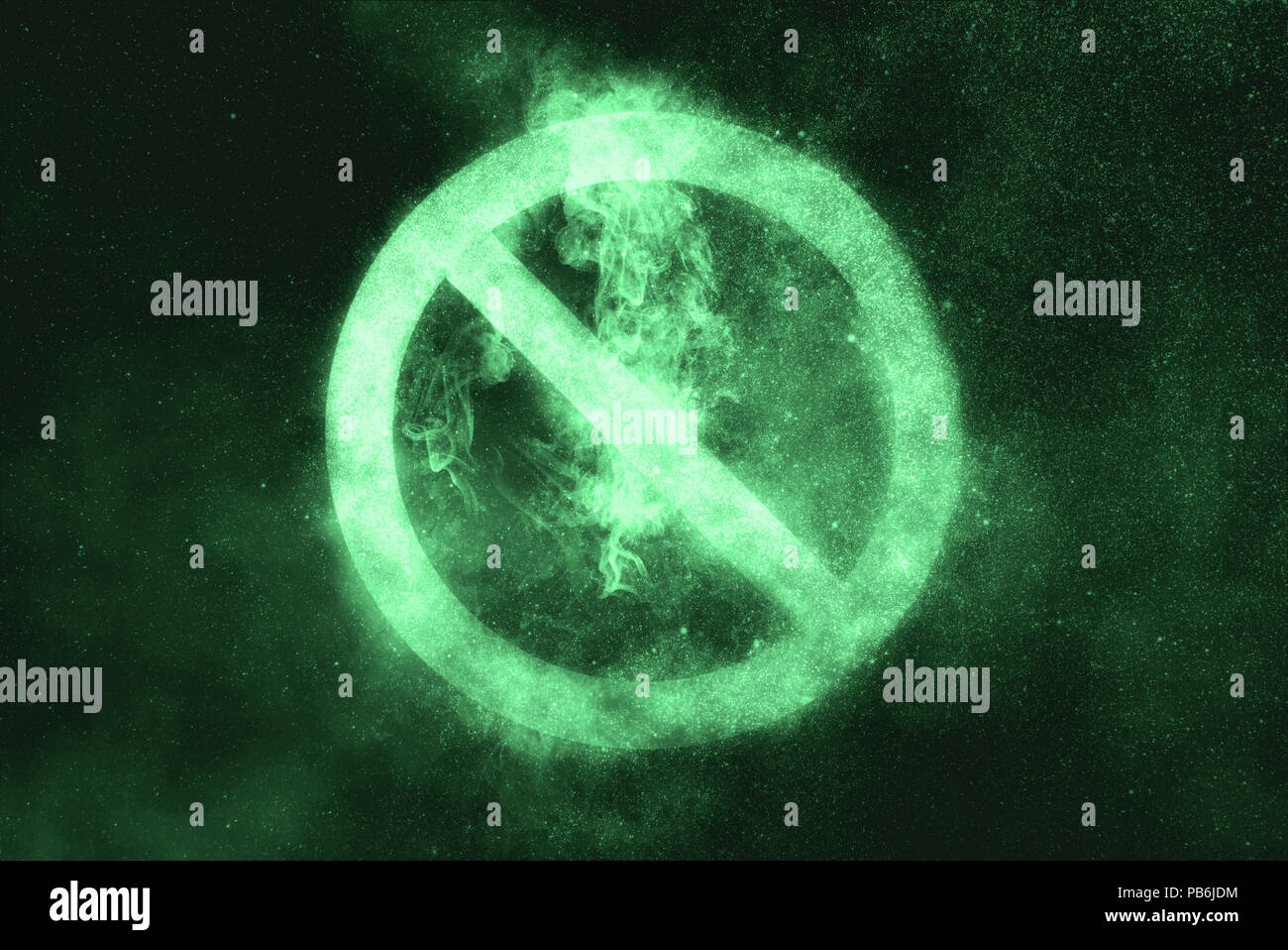 No Sign, No symbol. Green symbol Stock Photo - Alamy
