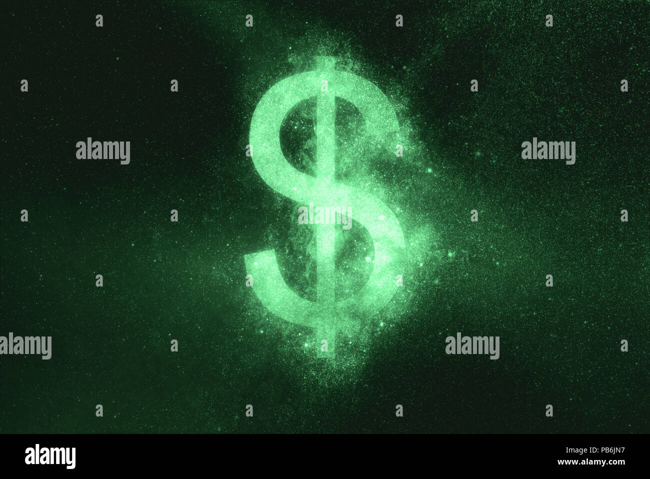 Dollar sign, Dollar Symbol. Green symbol Stock Photo - Alamy