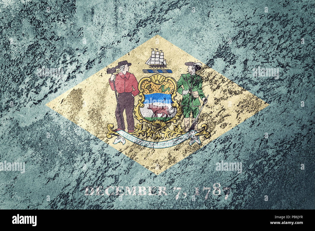 Delaware flag background hi-res stock photography and images - Alamy