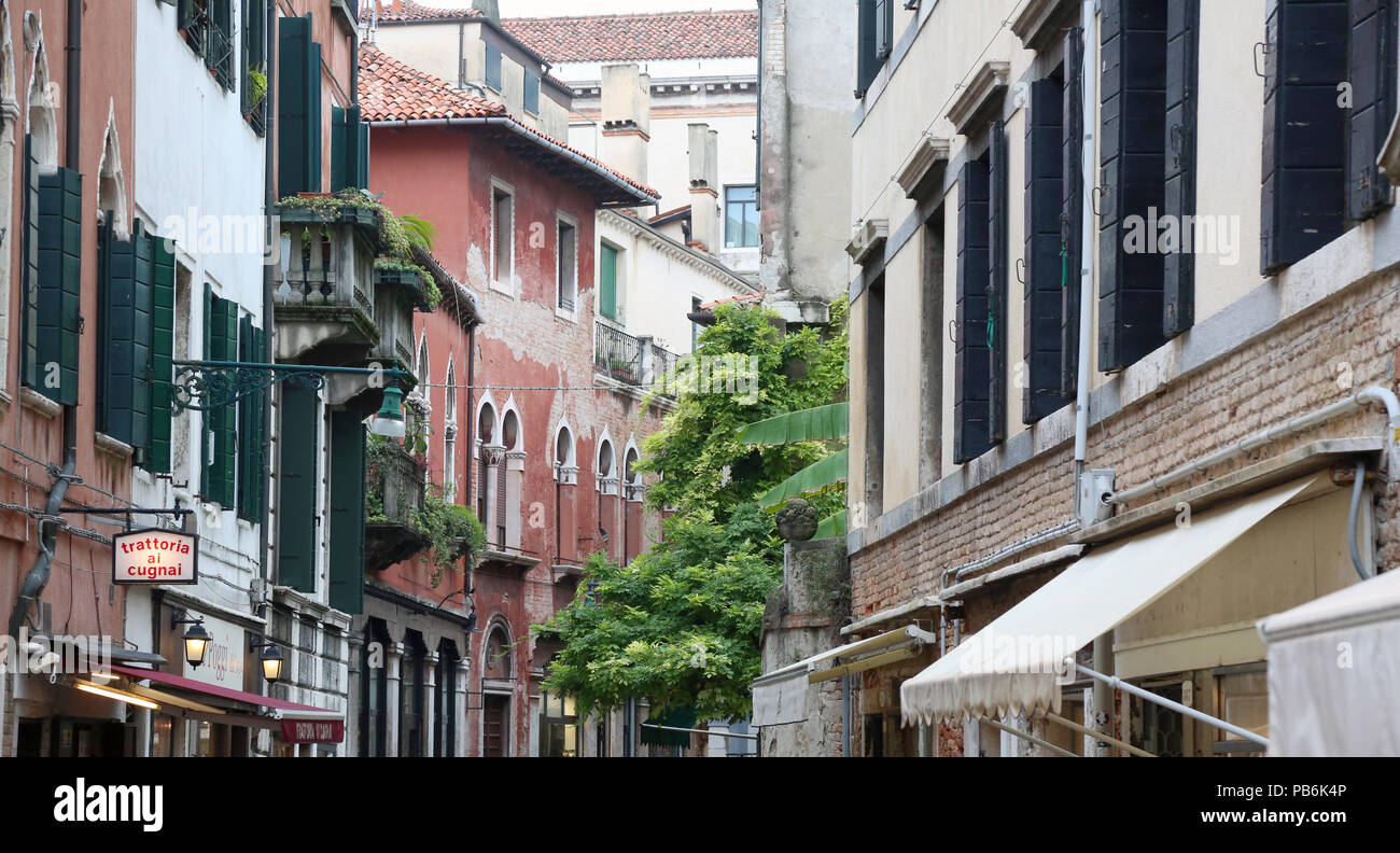Streets of Venice Stock Photo - Alamy