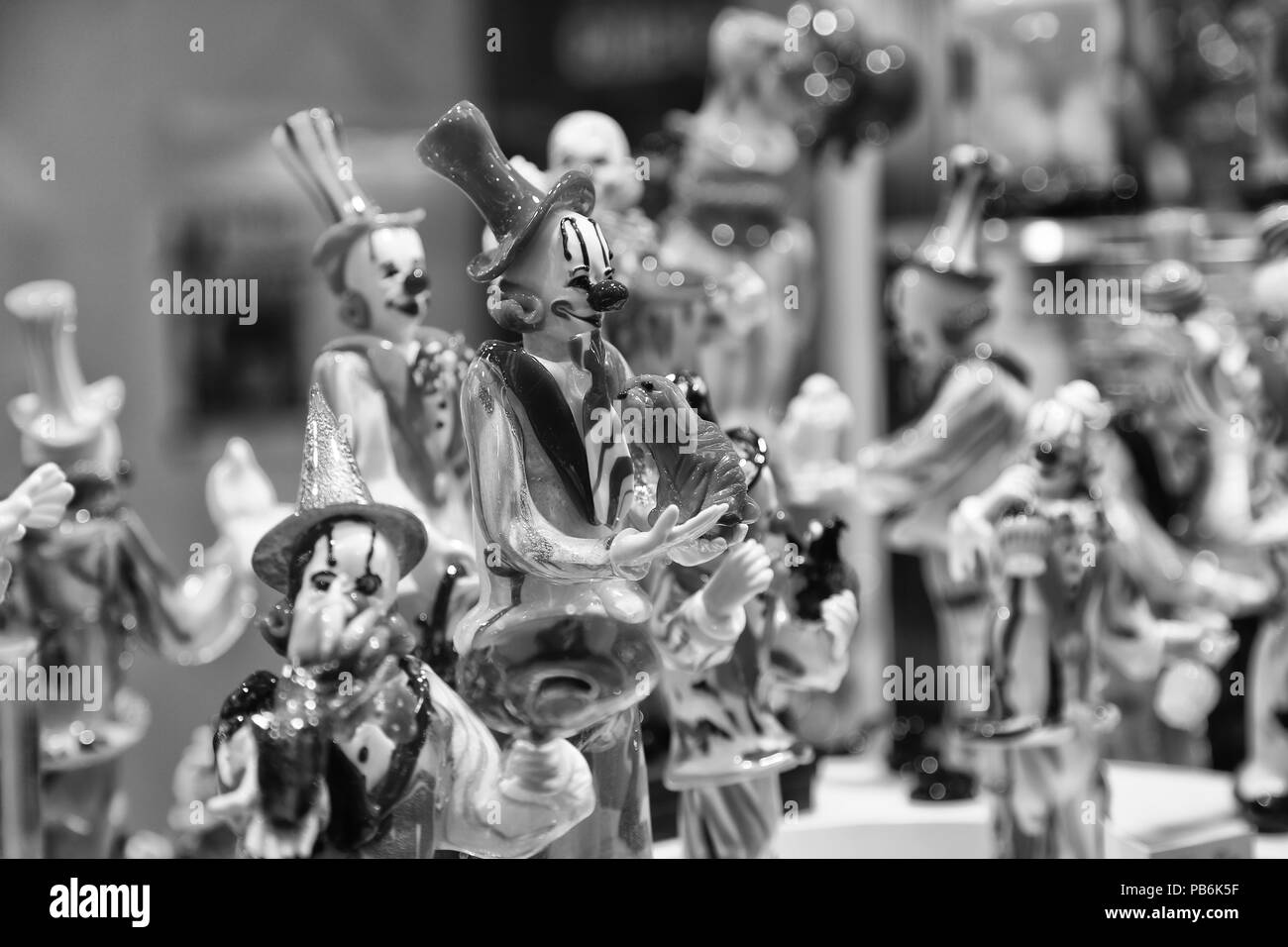 Clown bucket Black and White Stock Photos & Images - Alamy