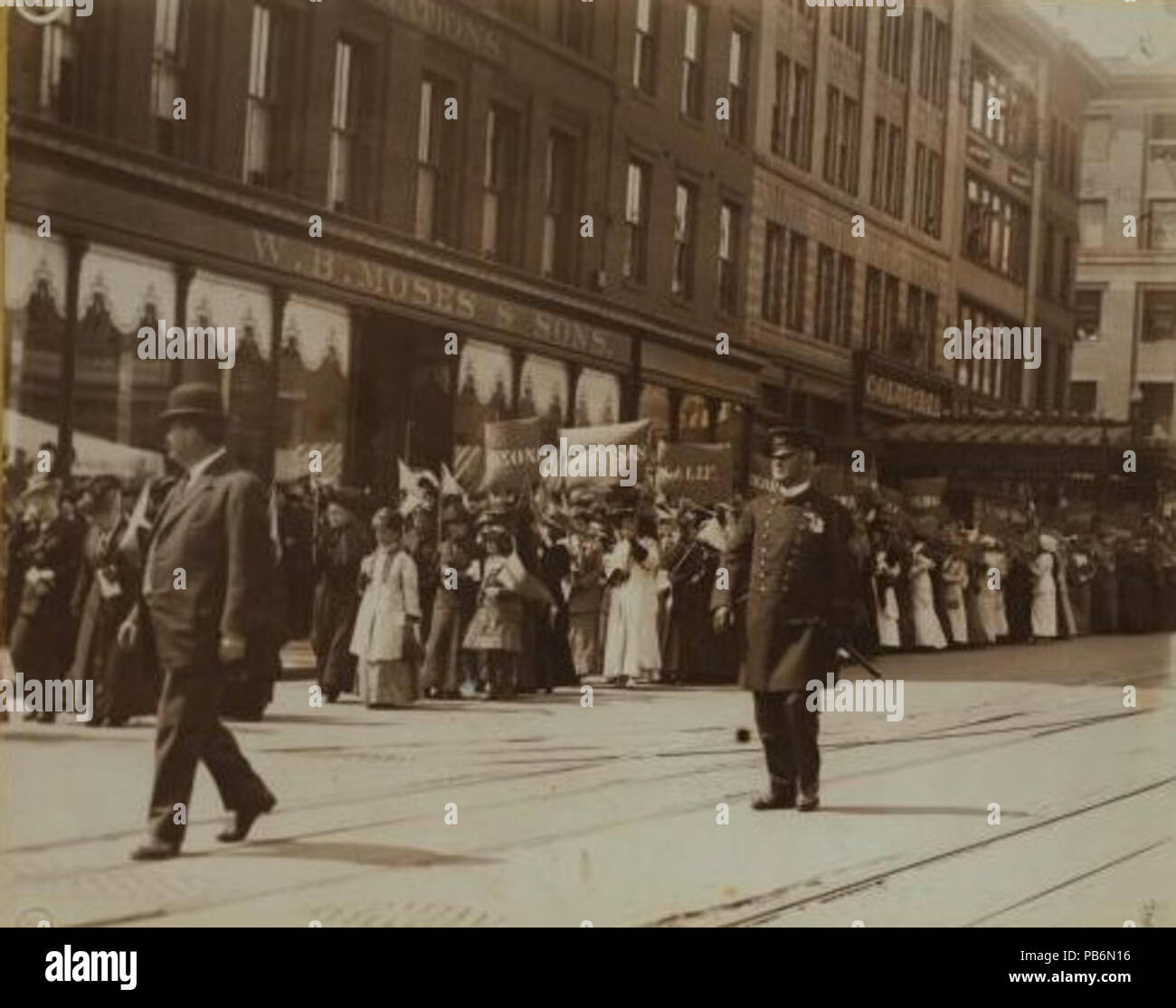 1866 Women from all parts of the Union marching through the street of ...