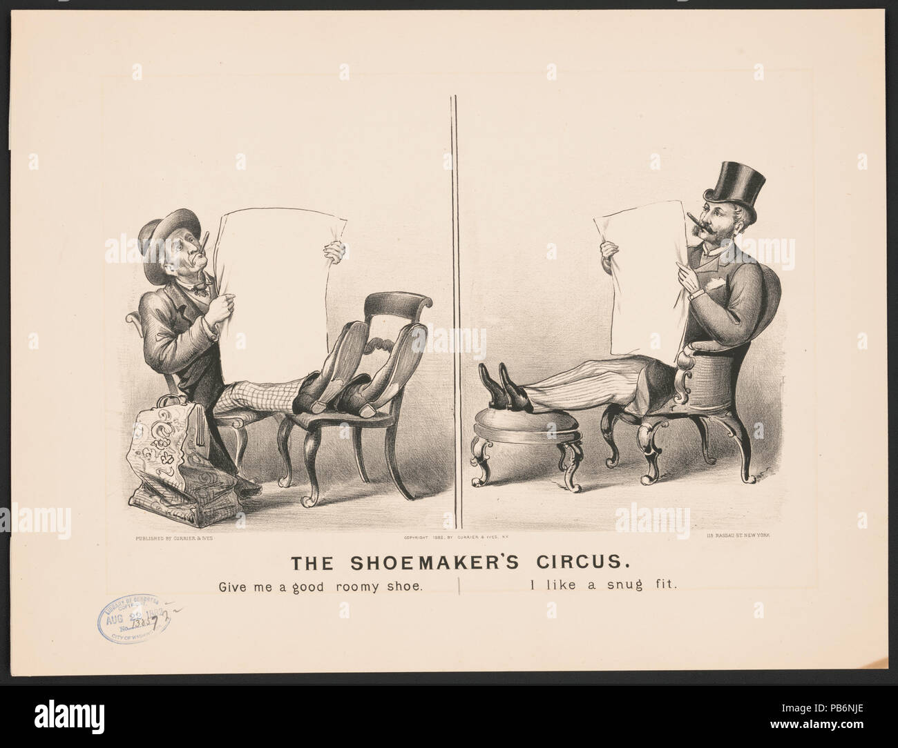 1700 The shoemaker's circus LCCN2001705830 Stock Photo - Alamy