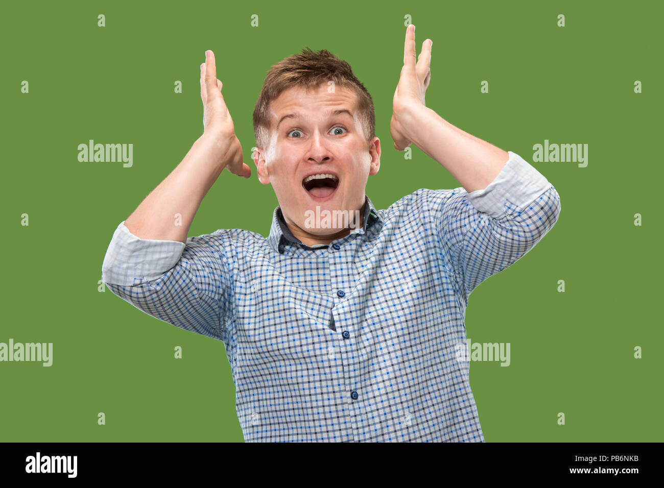 Winning success man happy ecstatic celebrating being a winner. Dynamic ...