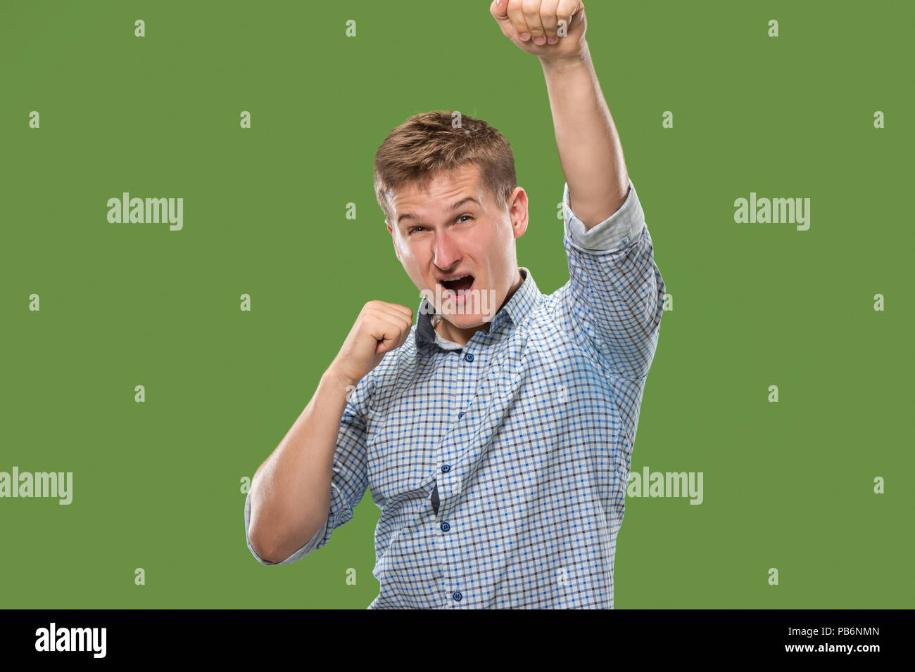 Winning success man happy ecstatic celebrating being a winner. Dynamic ...