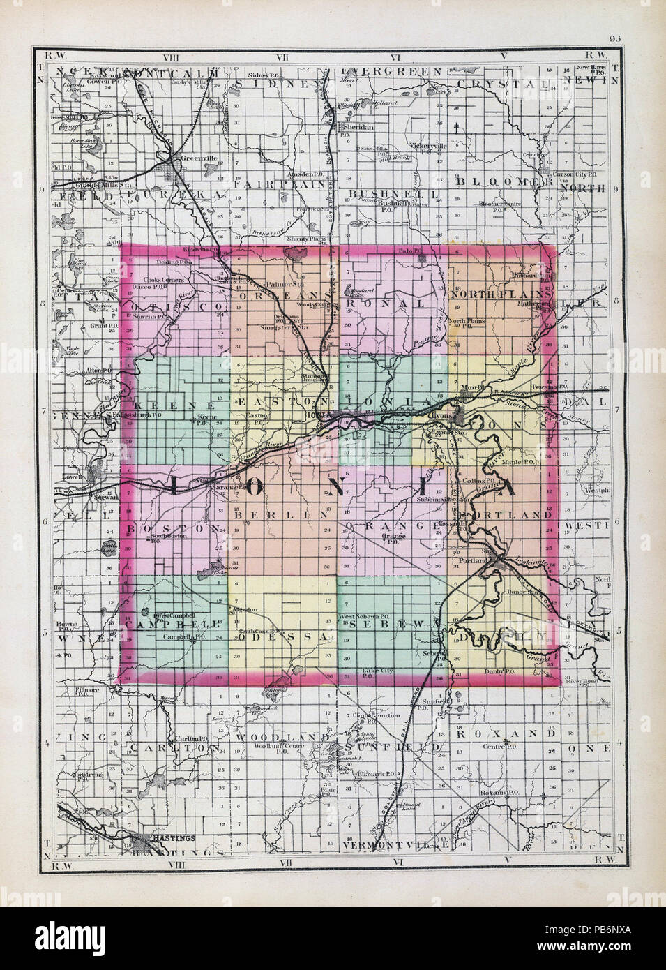Ionia county hi-res stock photography and images - Alamy