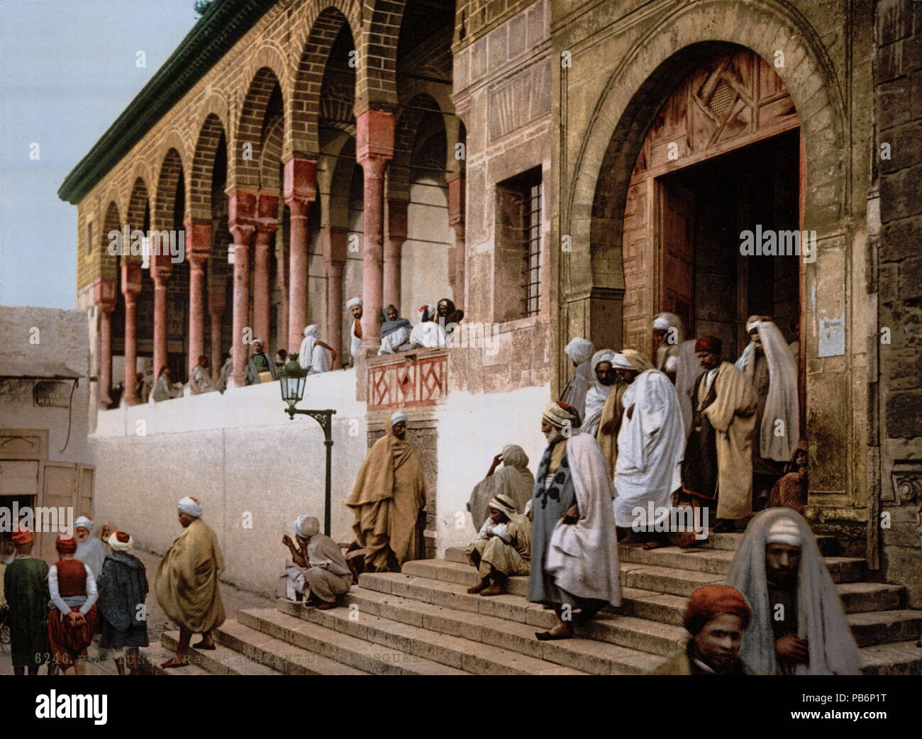 1777 Tunis mosque 1899 Stock Photo - Alamy