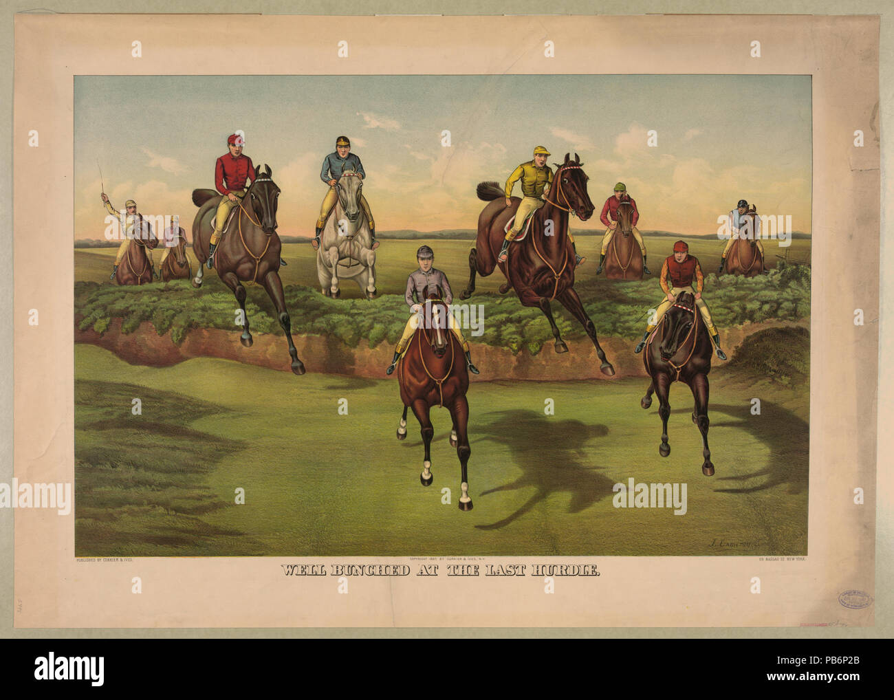 Hurdle race track hi-res stock photography and images - Alamy