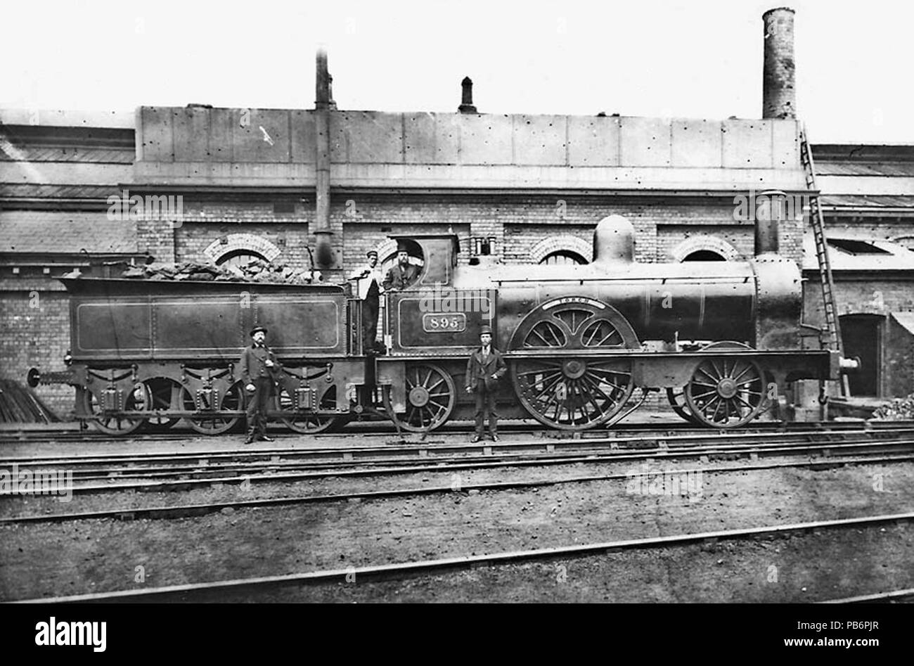930 LNWR engine No.895 'Torch' Stock Photo - Alamy