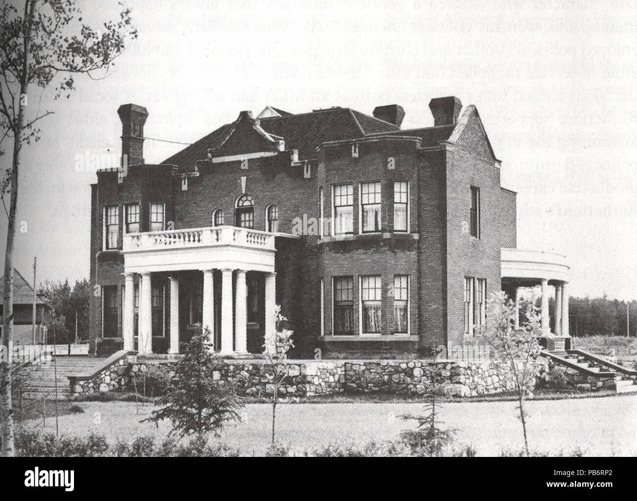 . English: Rutherford House, Edmonton, Alberta, Canada . circa 1913 ...