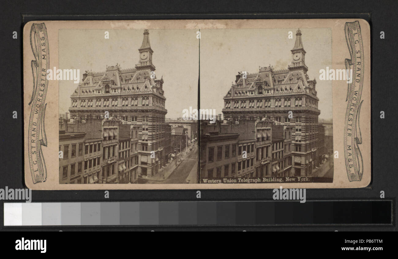 1844 Western Union Telegraph Building, New York (NYPL b11708059-G91F204 ...