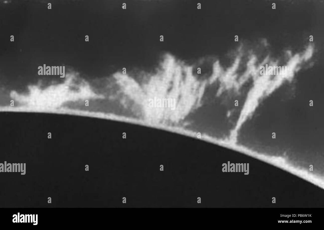 Solar phenomena research Black and White Stock Photos & Images - Alamy