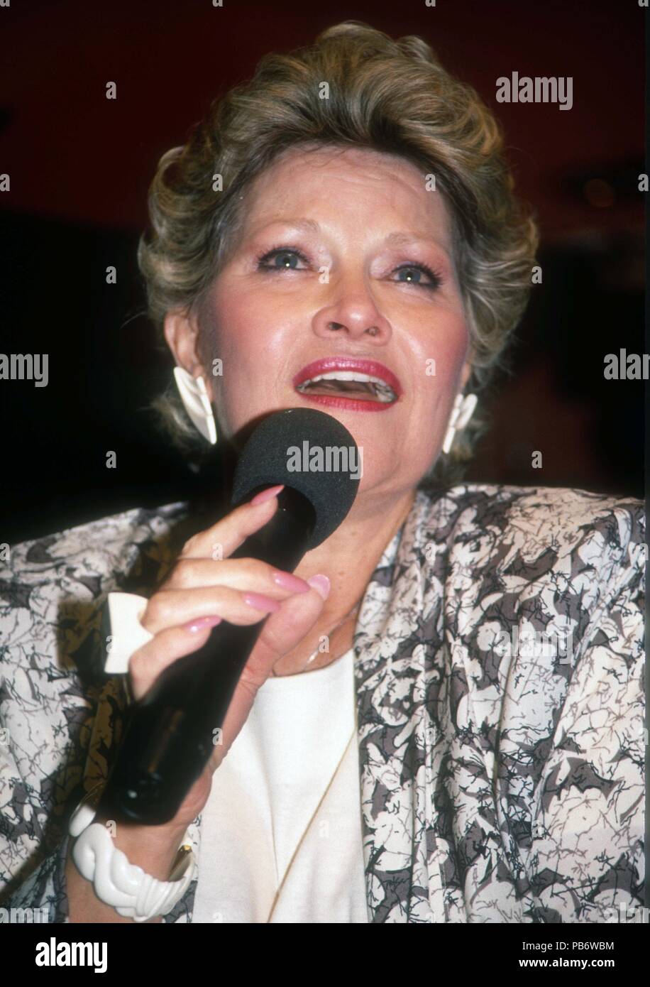 Patti Page 1987 Photo By Adam Scull/PHOTOlink/MediaPunch Stock Photo ...