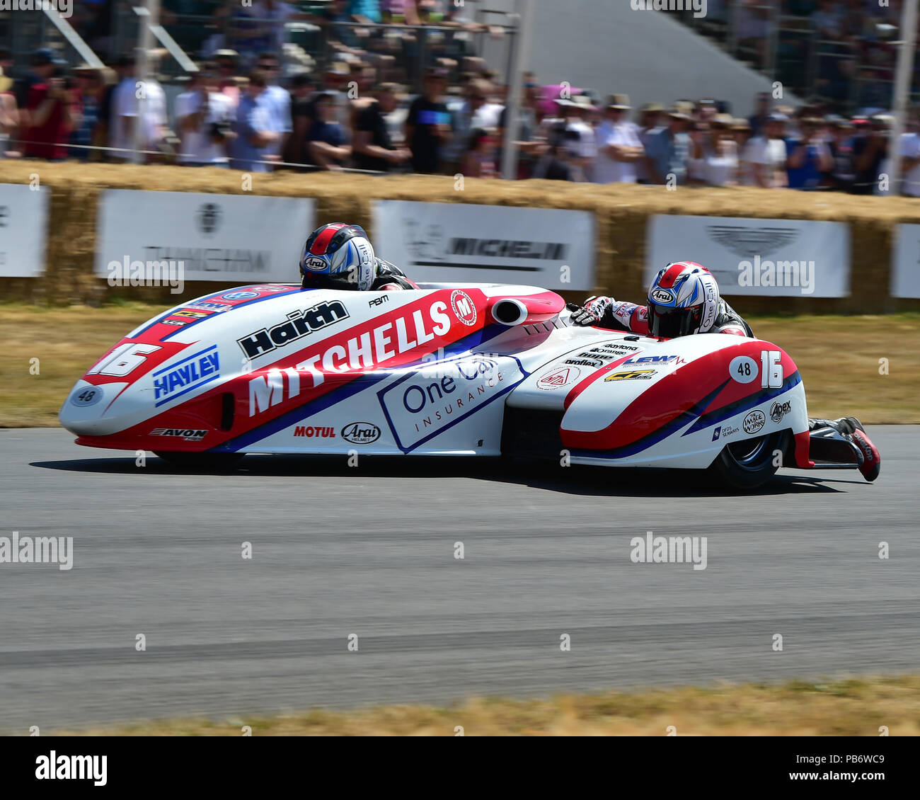 Ben Birchall, Tom Birchall, LCR-Honda 600, Sidecar racing, Goodwood ...