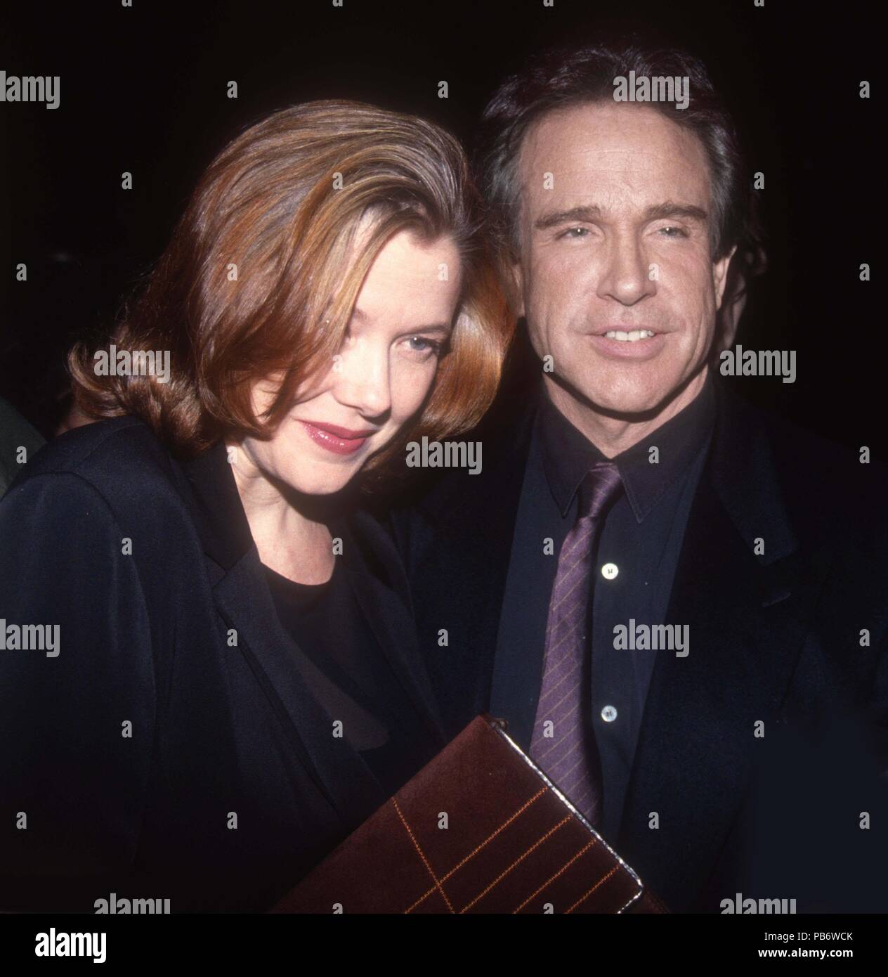 Annette Bening and Warren Beatty 1992 Photo By John Barrett/PHOTOlink ...