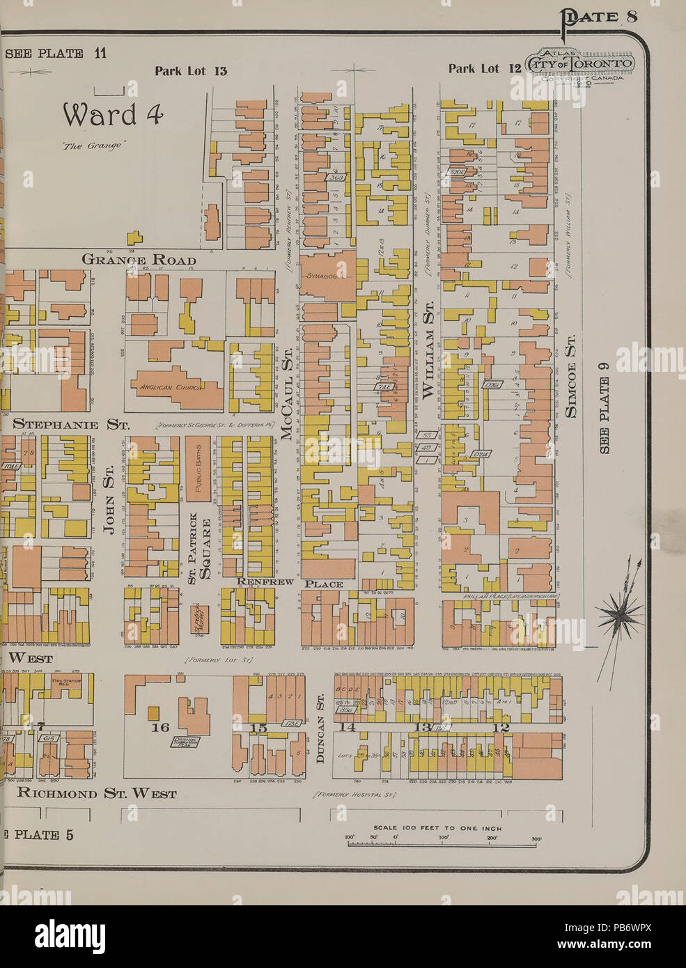 Map of toronto hi-res stock photography and images - Alamy