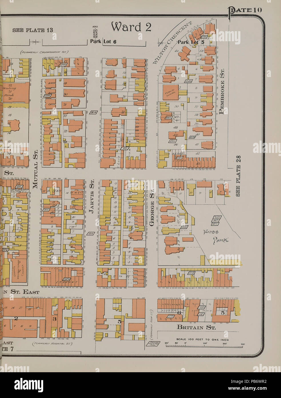 Toronto map hi-res stock photography and images - Alamy