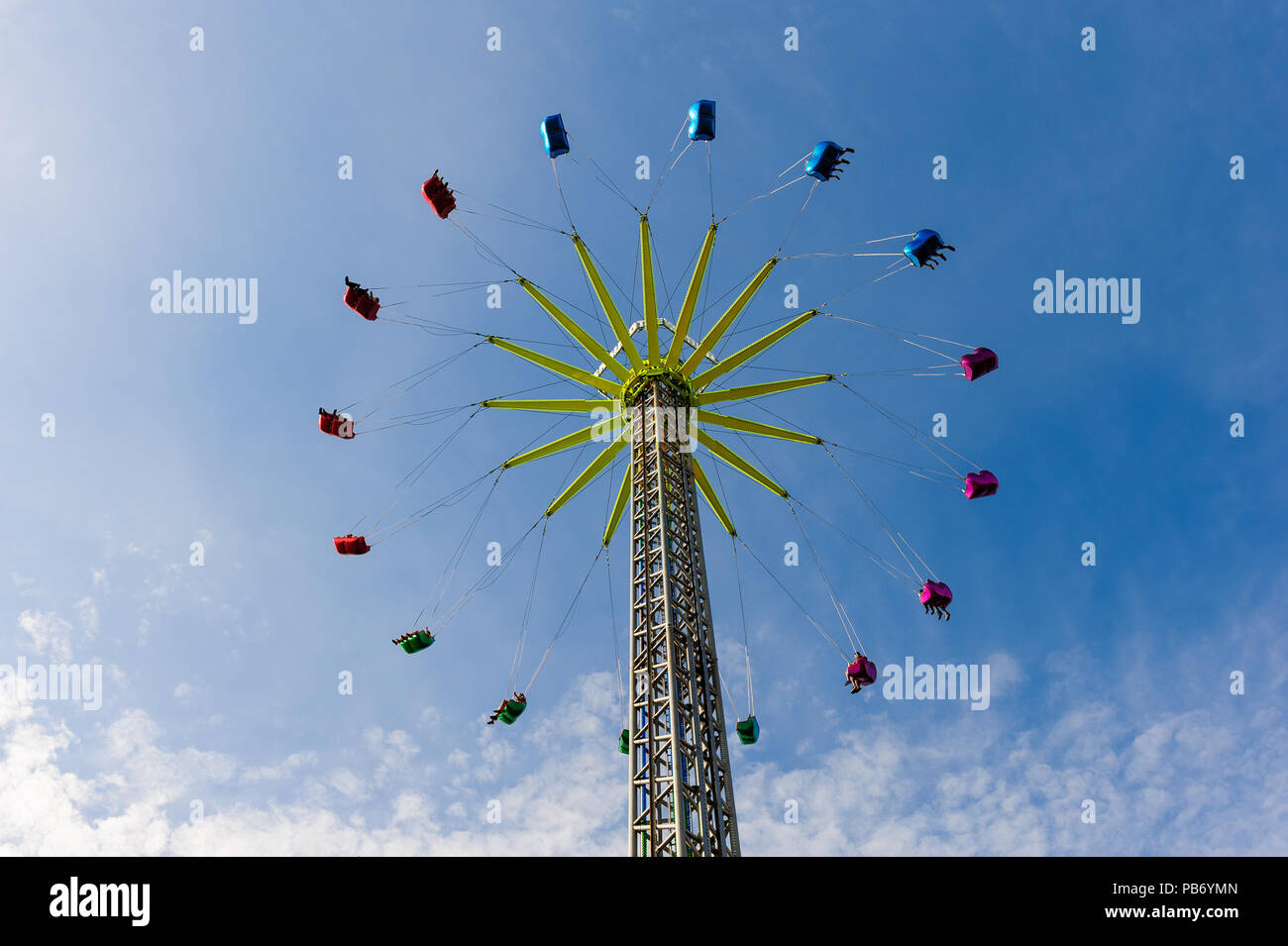 Funfair excitement hi-res stock photography and images - Alamy