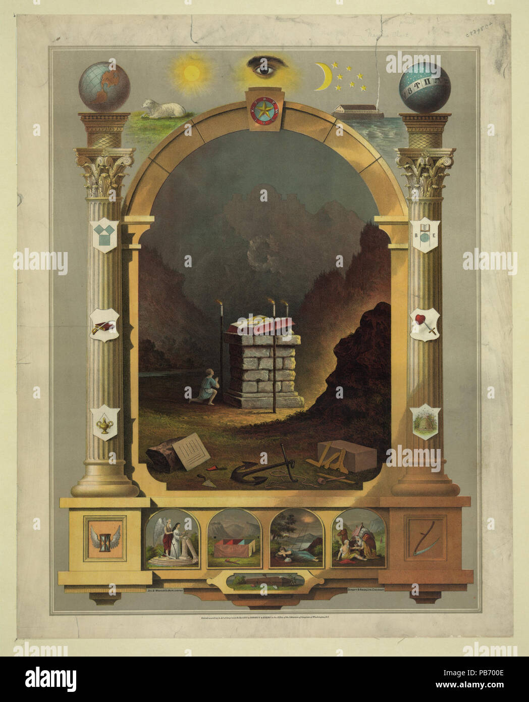 Masonic chart hi-res stock photography and images - Alamy