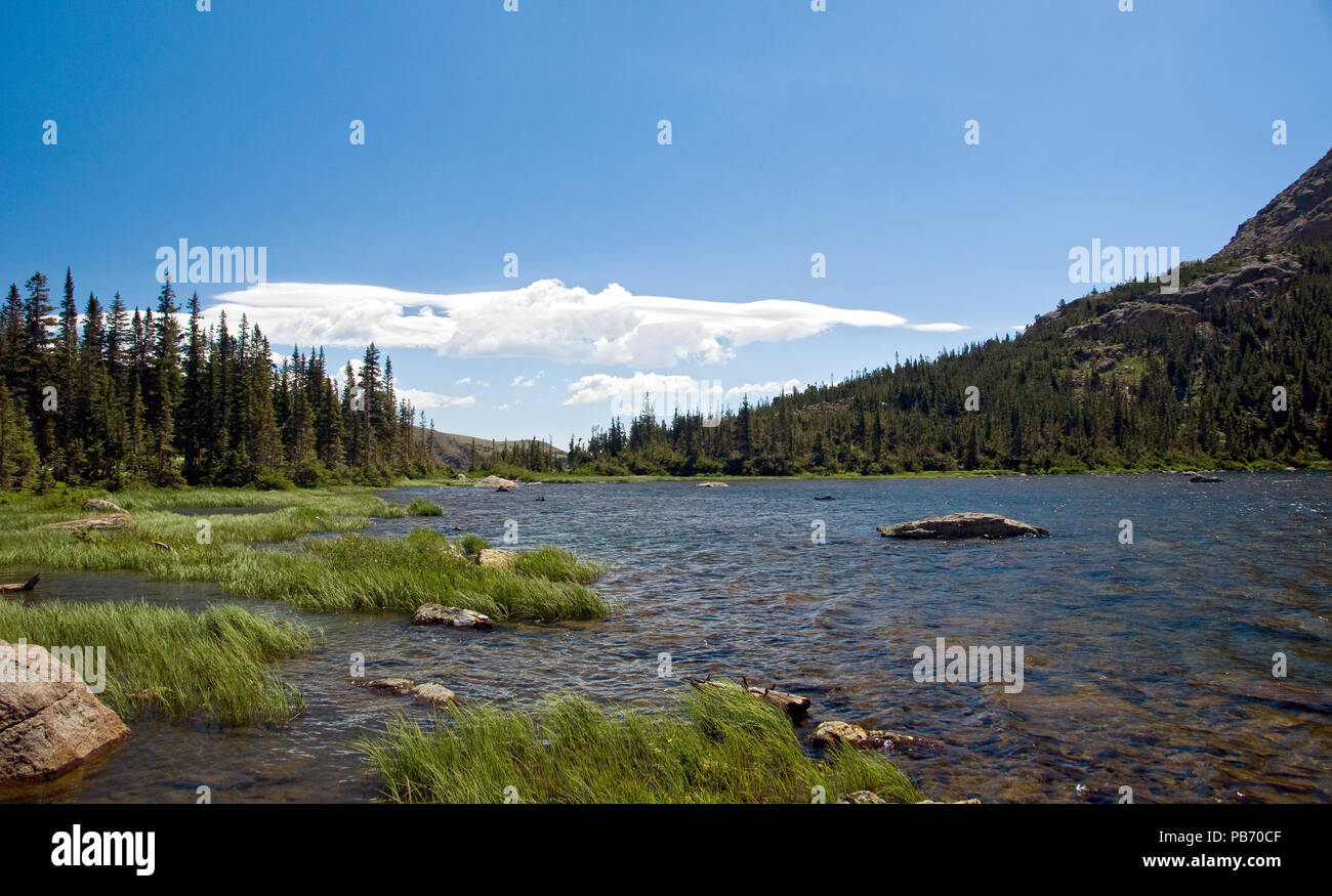 Diamond Lake Arapaho National Forest Colorado Stock Photo - Alamy