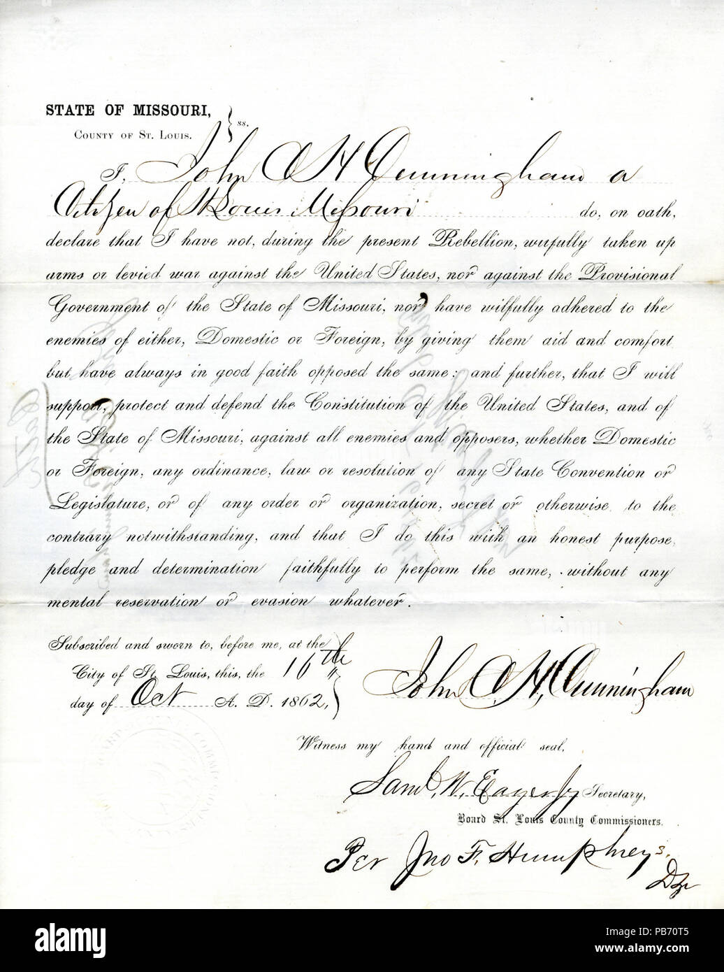 John cunningham army hi-res stock photography and images - Alamy