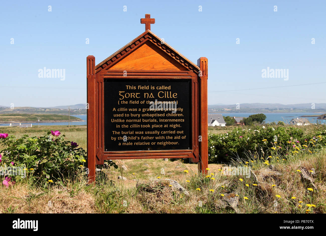 Historic cillin on Heir Island Stock Photo - Alamy