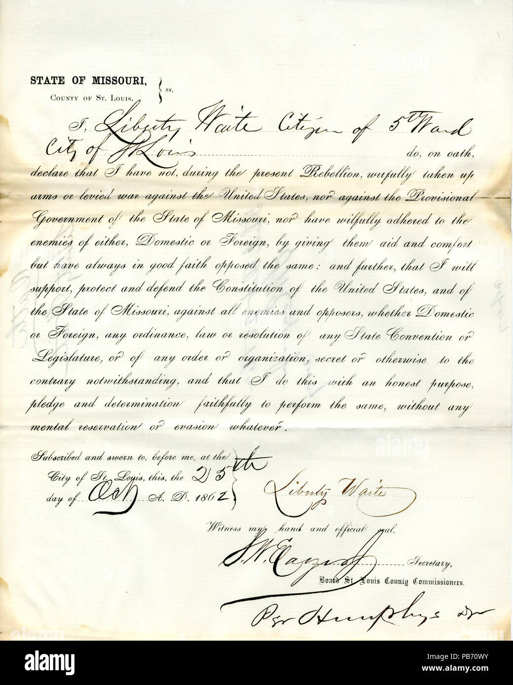 Liberty waite hi-res stock photography and images - Alamy