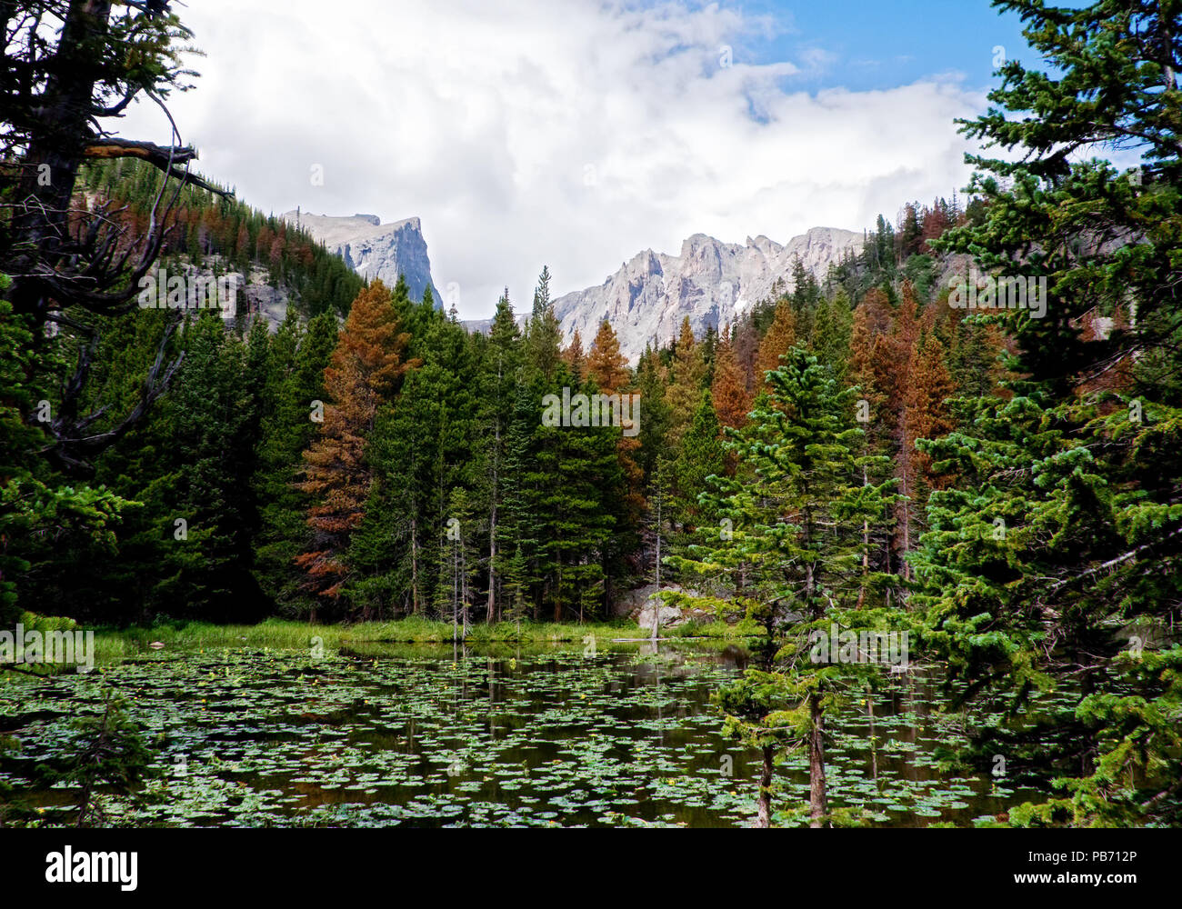 Nymph lake trail hi-res stock photography and images - Alamy