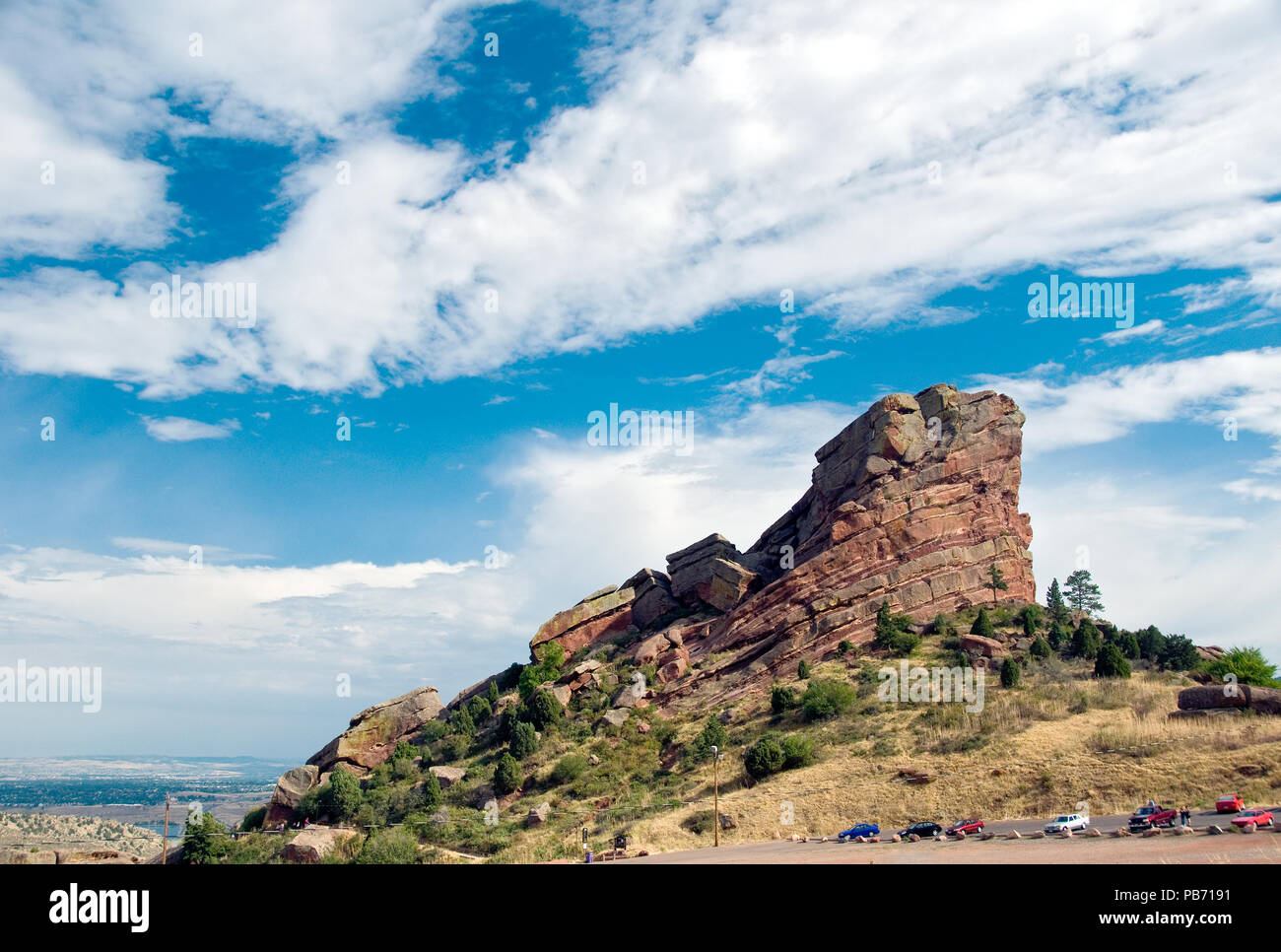 Red Rocks Colorado Stock Photo - Alamy