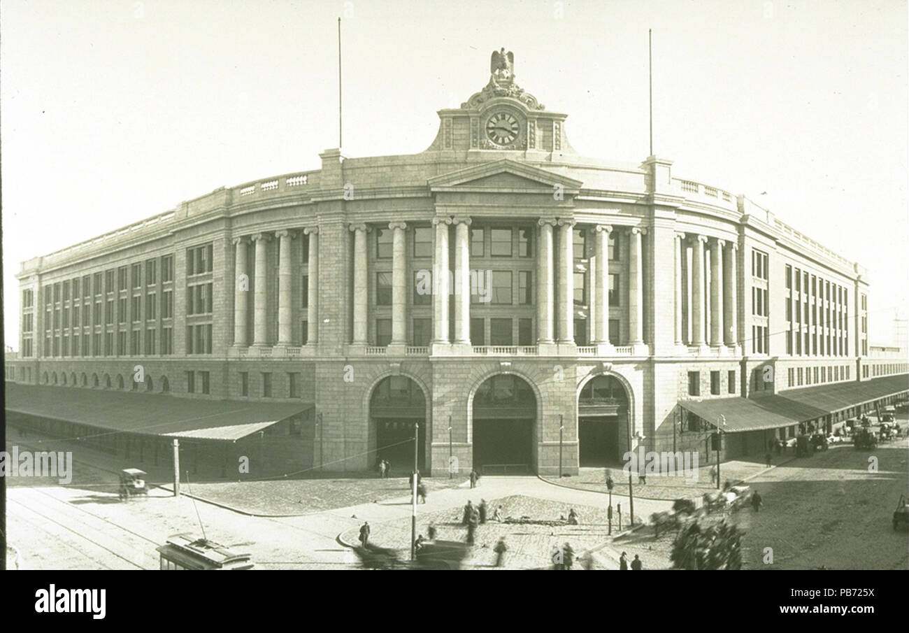 . South Station in Boston before the Atlantic Avenue Elevated was built ...