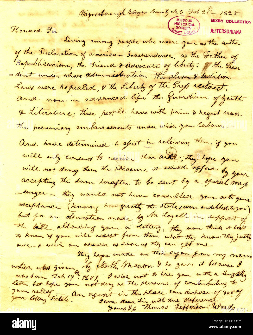 Ward letter hi-res stock photography and images - Alamy