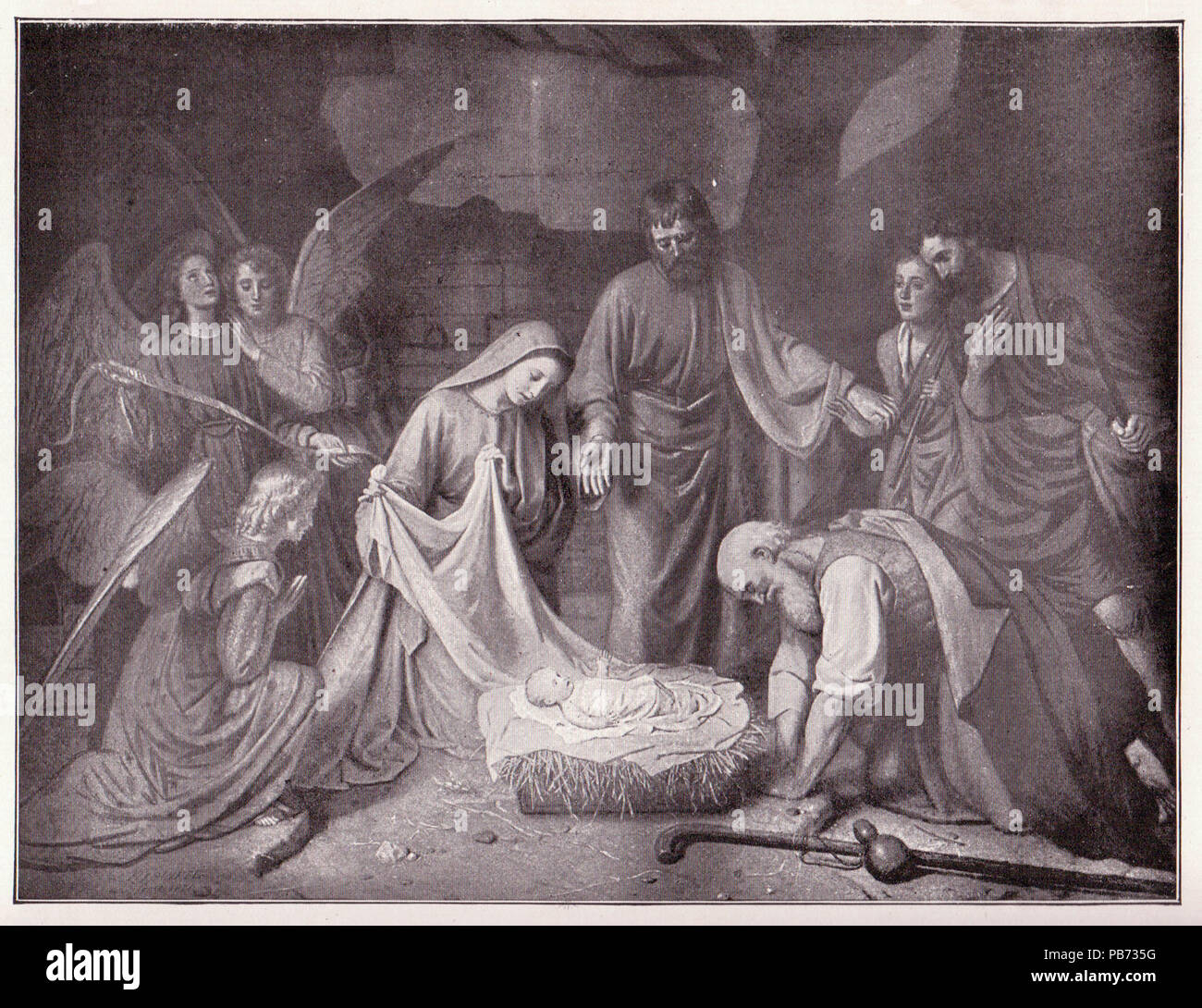 First nativity scene history hi-res stock photography and images - Alamy