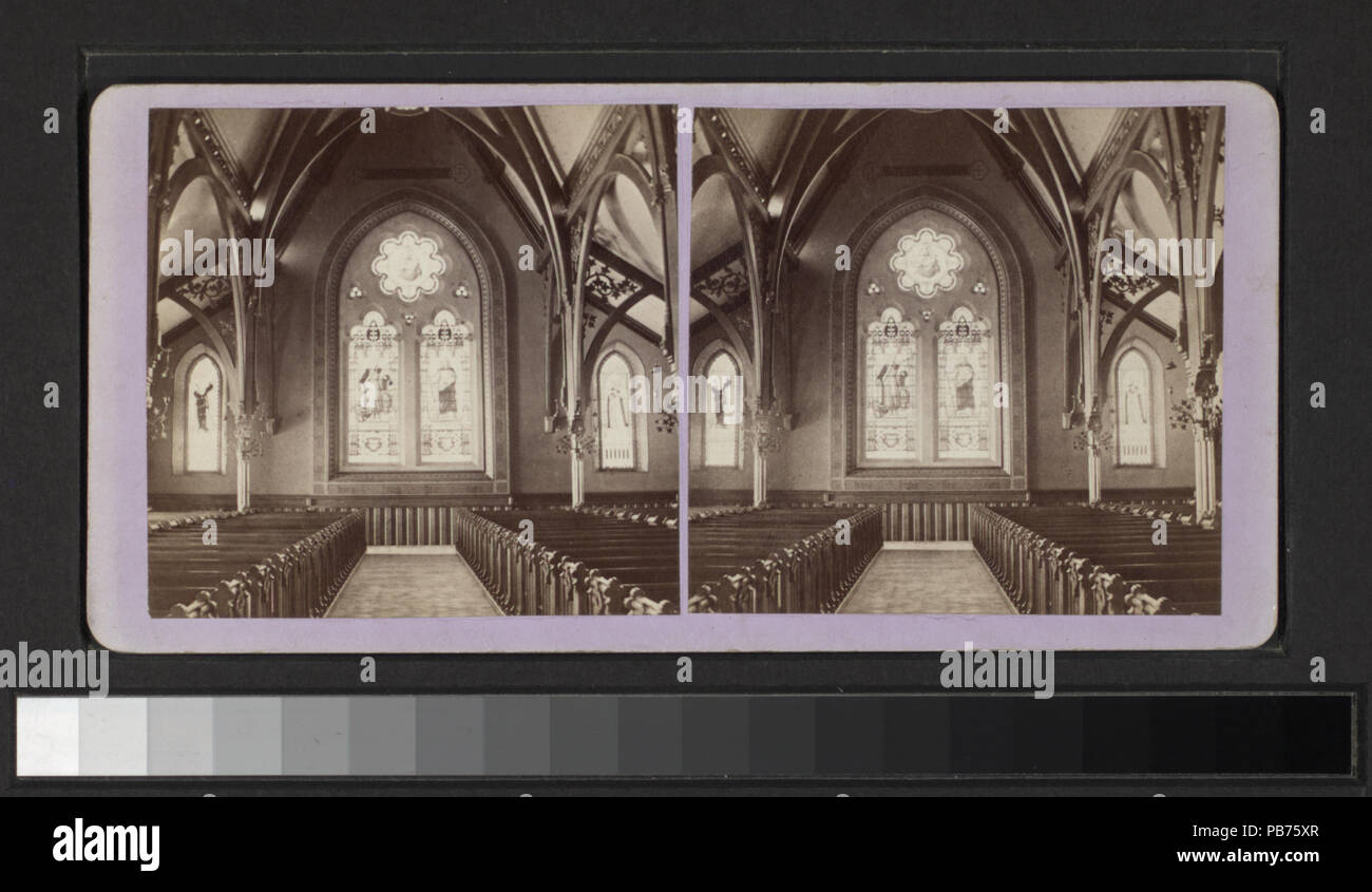 1014 Memorial Church of the Good Shepherd. (Interior view showing ...